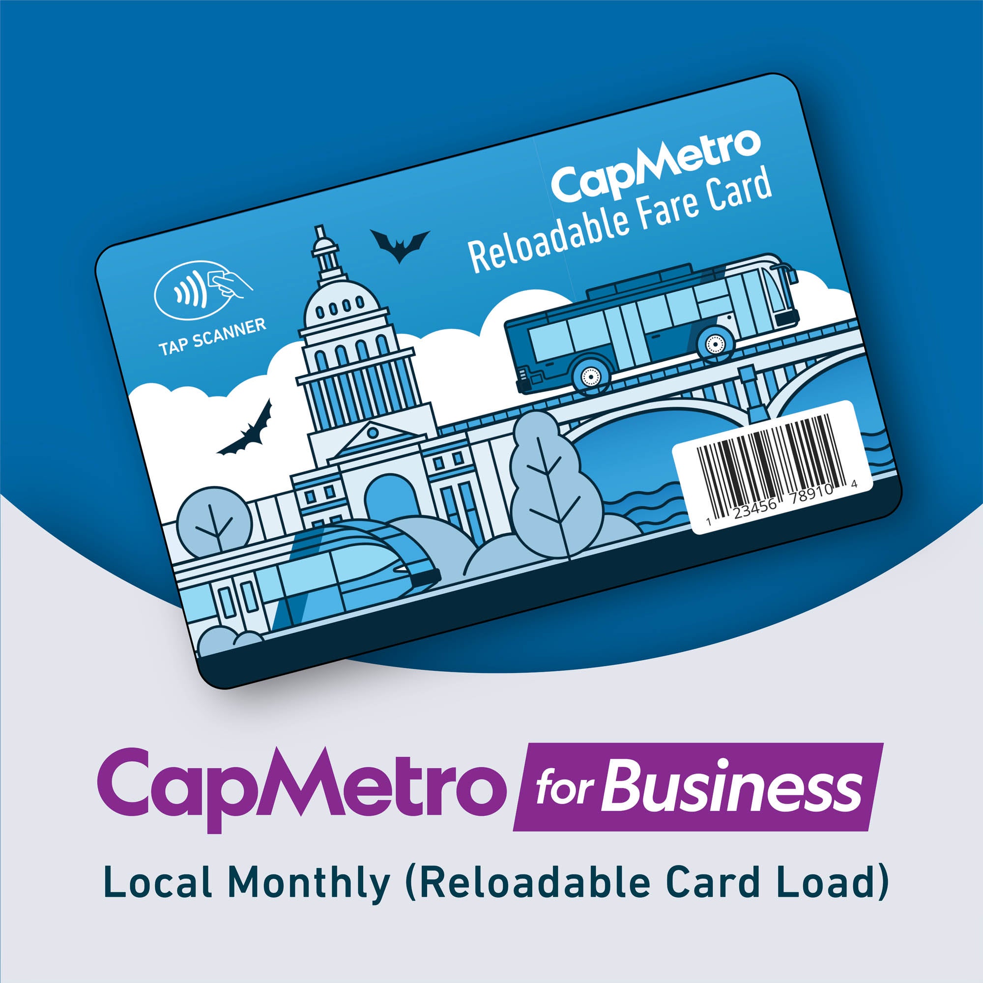 Business Local Monthly (Reloadable Card Load) | CapMetro